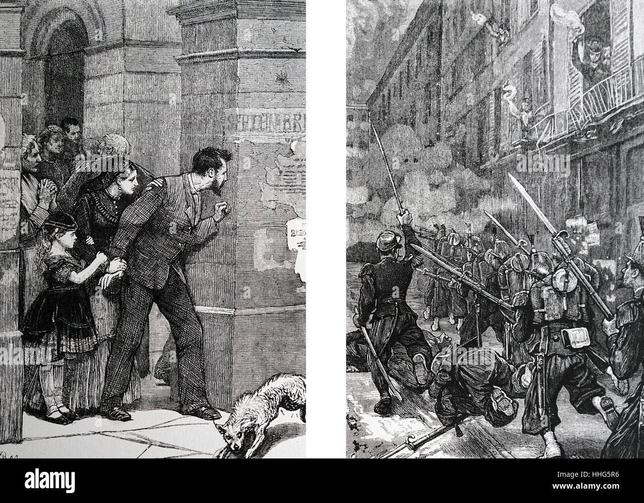 The end of the Paris Commune: Parisians not actively involved in the ...