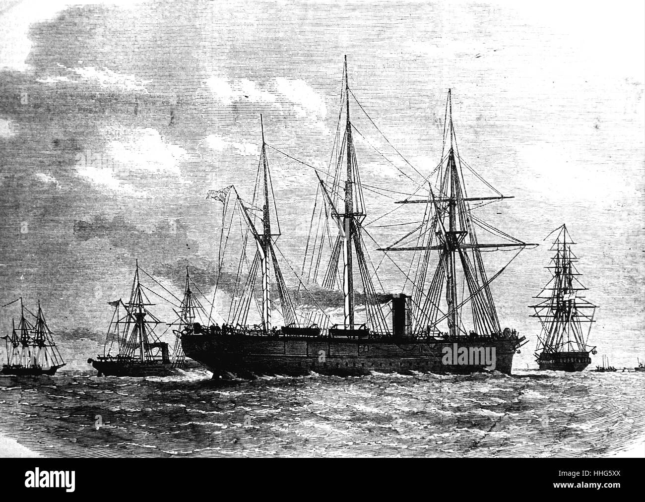 Submarine telegraph cable submarine hi-res stock photography and images ...