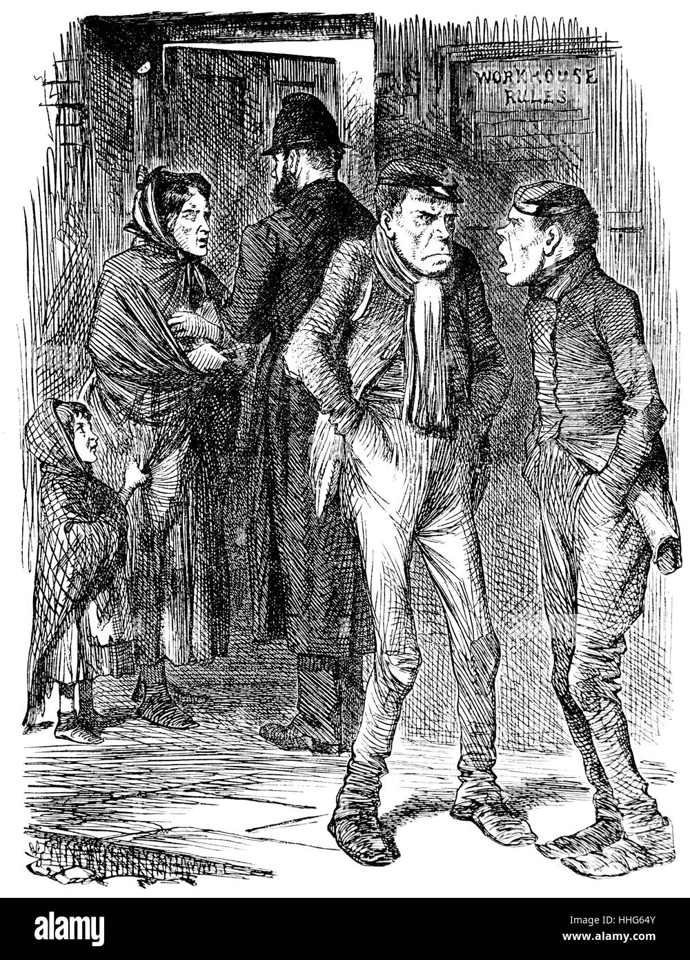 Rules and conditions for admission to workhouses were tightened in the ...