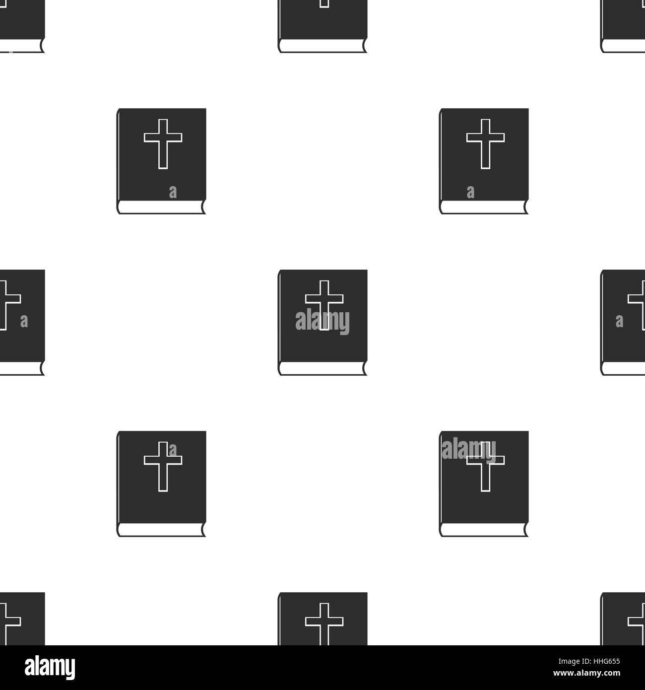 Religion Icon with Bible Seamless Pattern Stock Vector Image & Art - Alamy