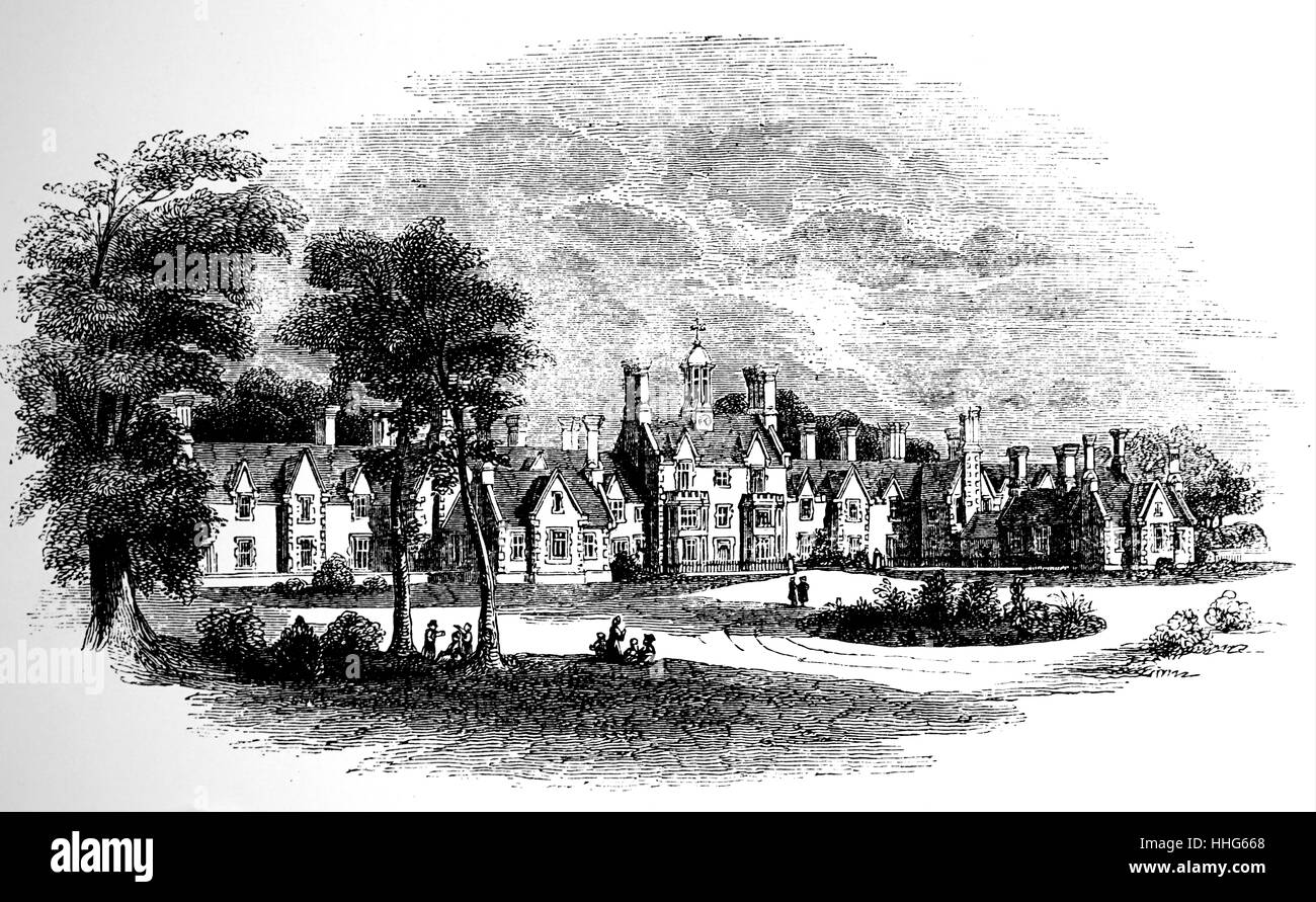 Windsor union workhouse. 1841 Stock Photo - Alamy