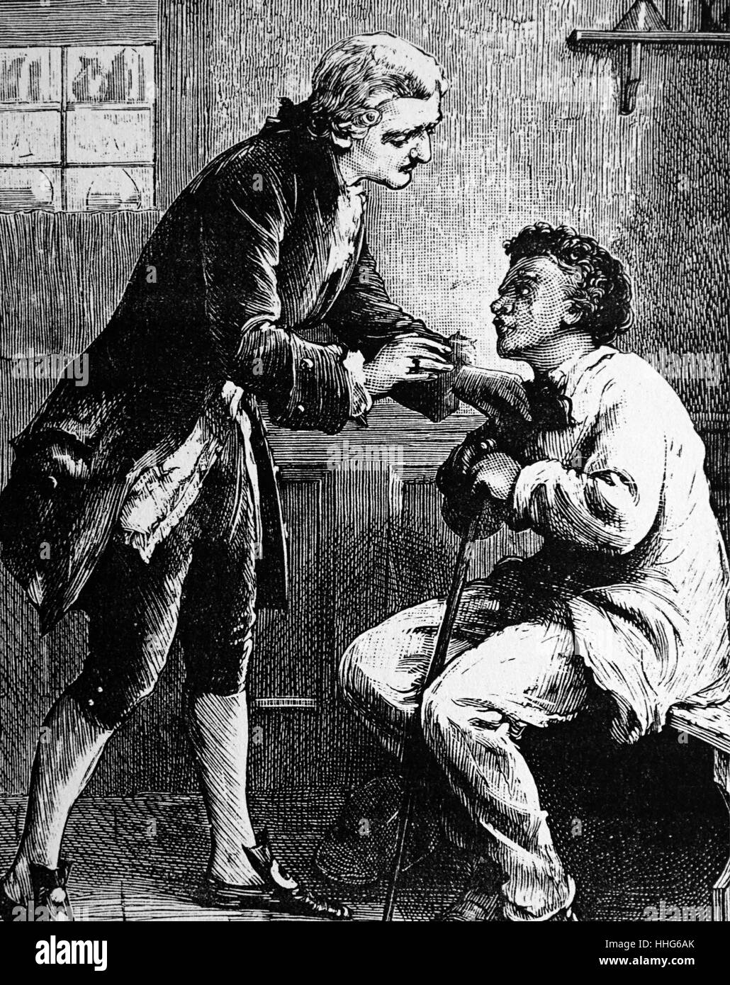 Granville SHARPE (1735-1813) English abolitionist, on seeing the ...