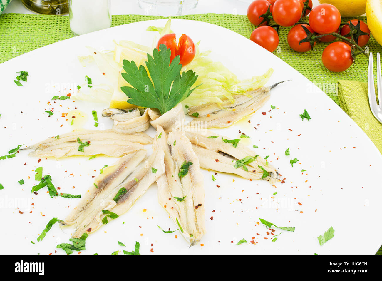 fish, appetizer, marinated, anchovies, blue, food, aliment, flow, fish ...