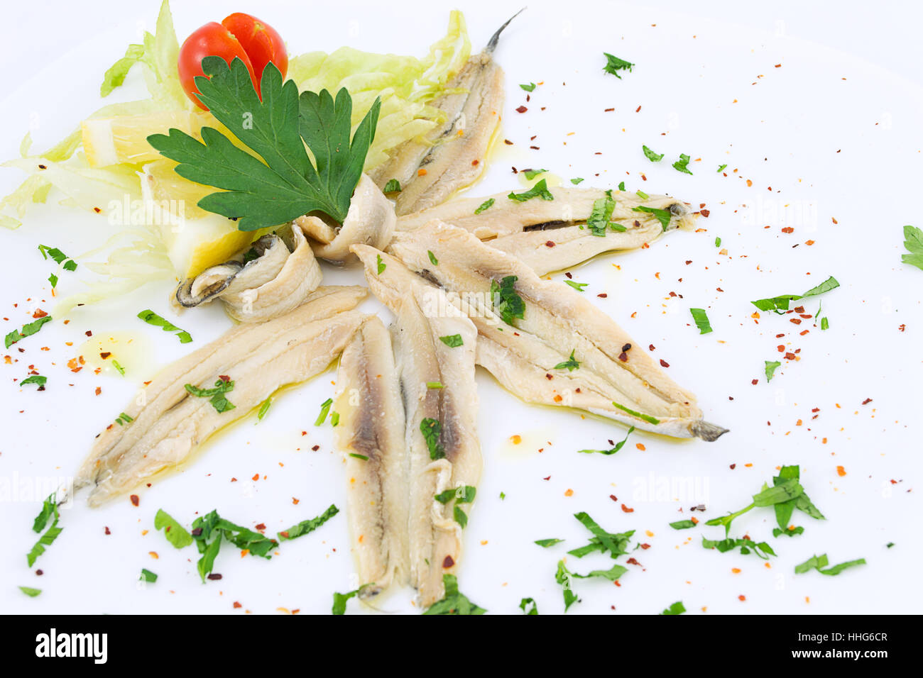 fish, appetizer, marinated, anchovies, blue, food, aliment, flow, fish ...