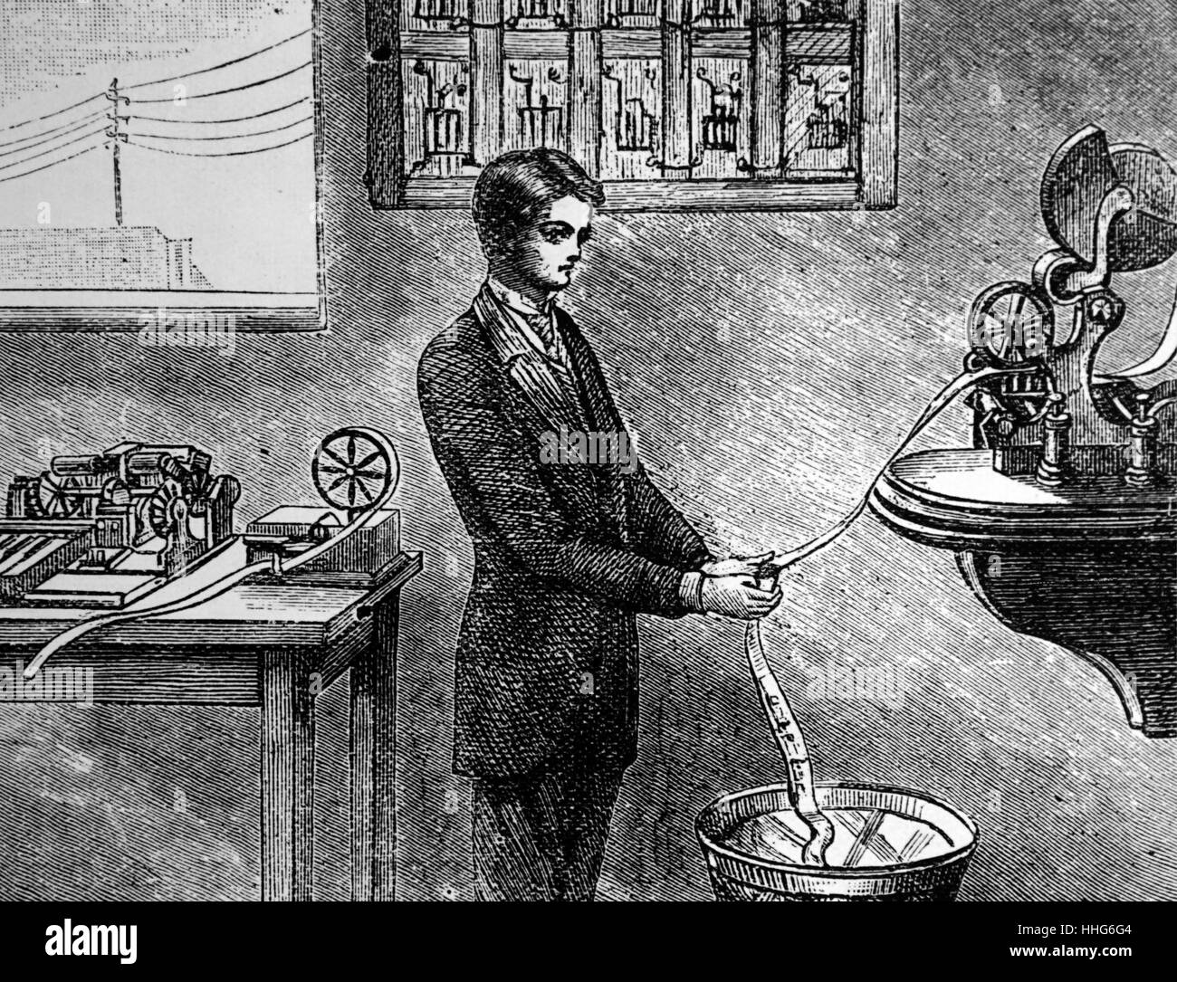 Teleprinter hi-res stock photography and images - Alamy