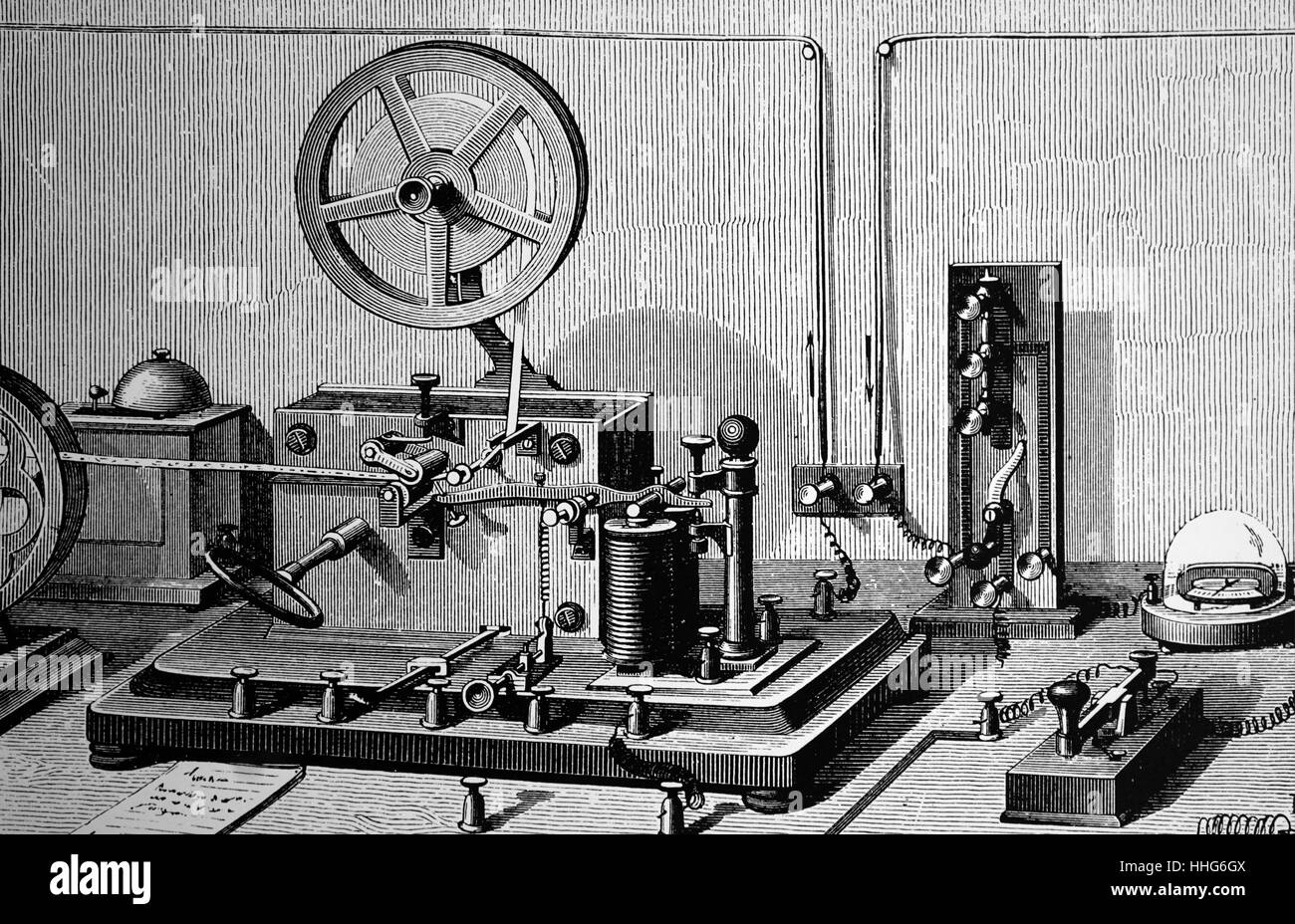 Morse code machine hi-res stock photography and images - Alamy