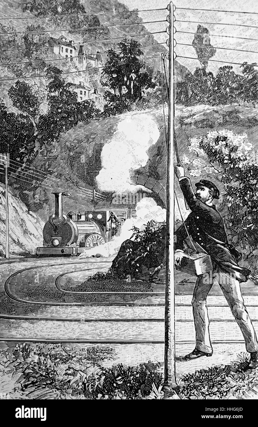 Sending A Telegraph High Resolution Stock Photography and Images - Alamy