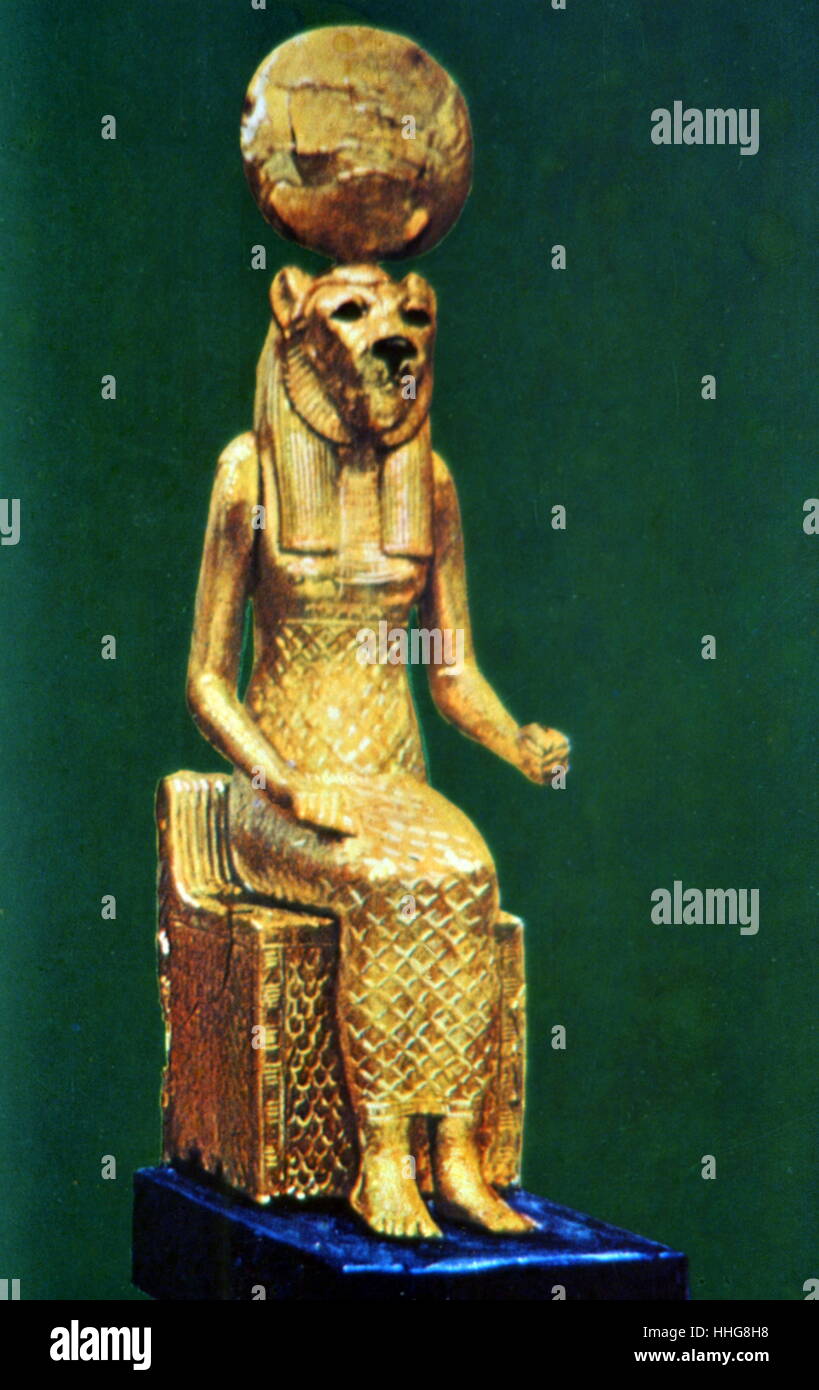 Lion Head Egyptian God