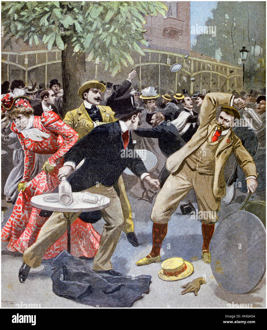 Fight illustration hi-res stock photography and images - Alamy