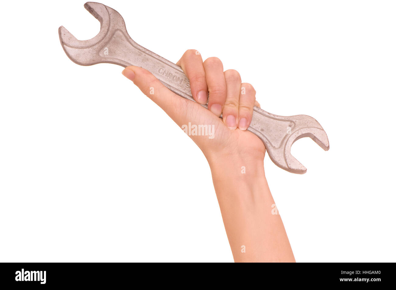woman, hand, finger, tool, object, single, isolated, closeup, industry ...
