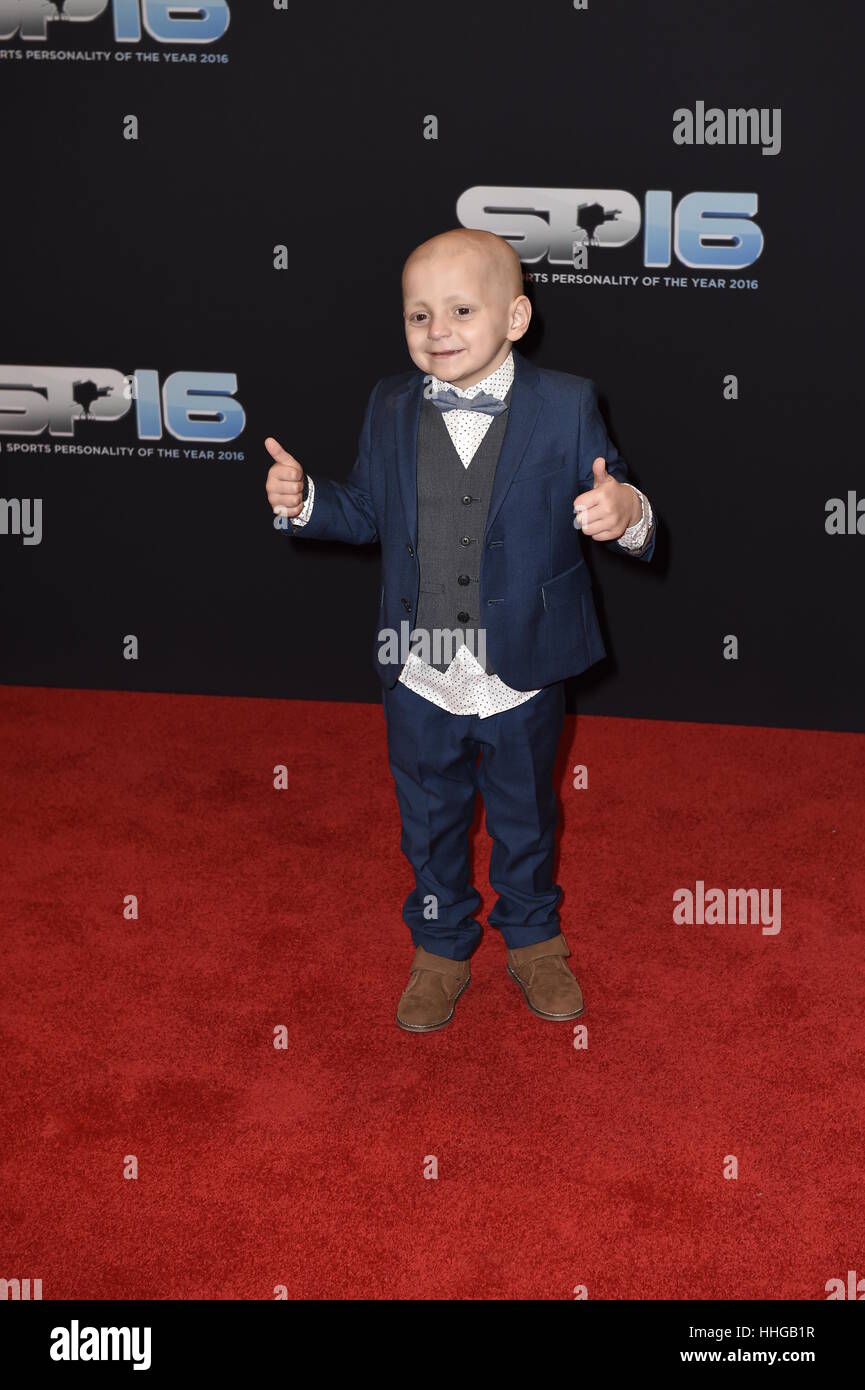 Bradley Lowery attending BBC Sports Personality of the Year 2016, at ...