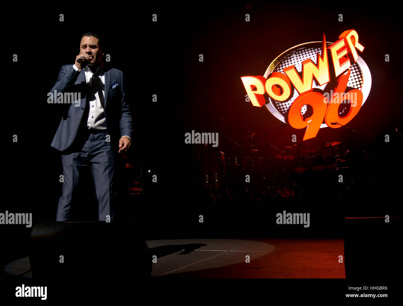 Suave performing live onstage during the Power 96 Holiday Throwback ...
