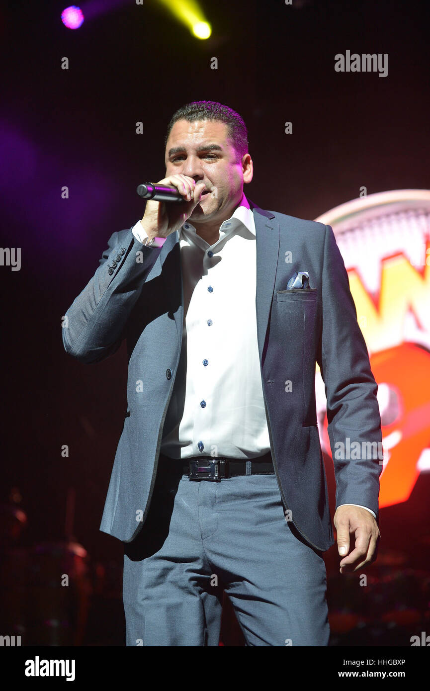 Suave performing live onstage during the Power 96 Holiday Throwback ...