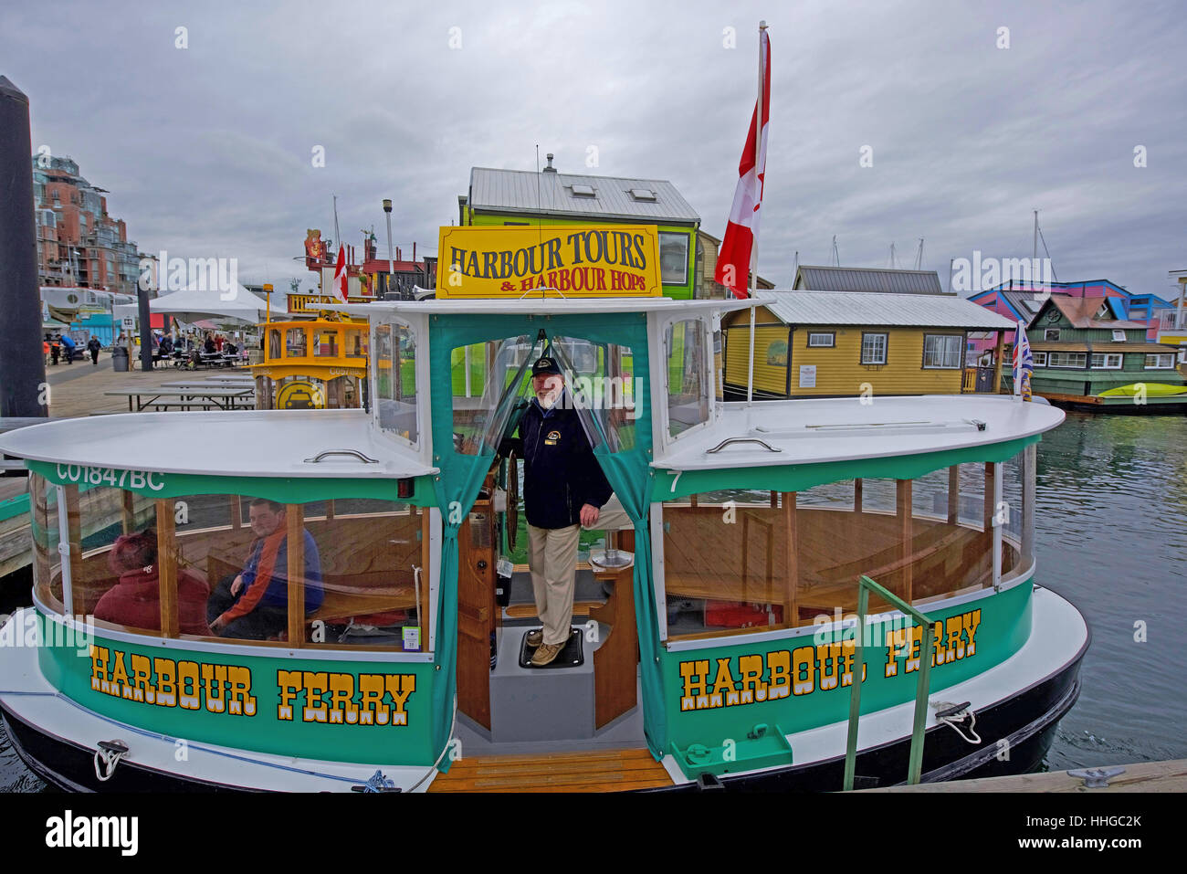 Victoria harbour water taxi ferry hi-res stock photography and images ...