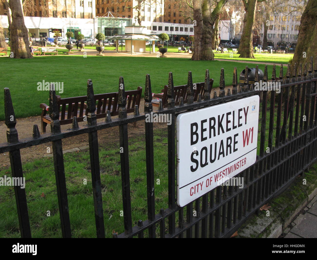 Berkeley Square, London Stock Photo - Alamy