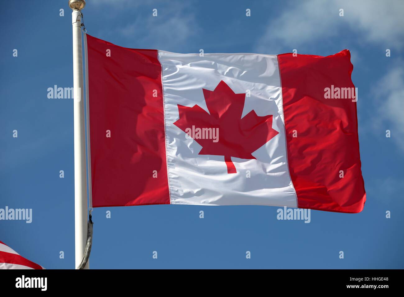canada, flag, canadian, blue, emblem, sunlight, freedom, liberty ...