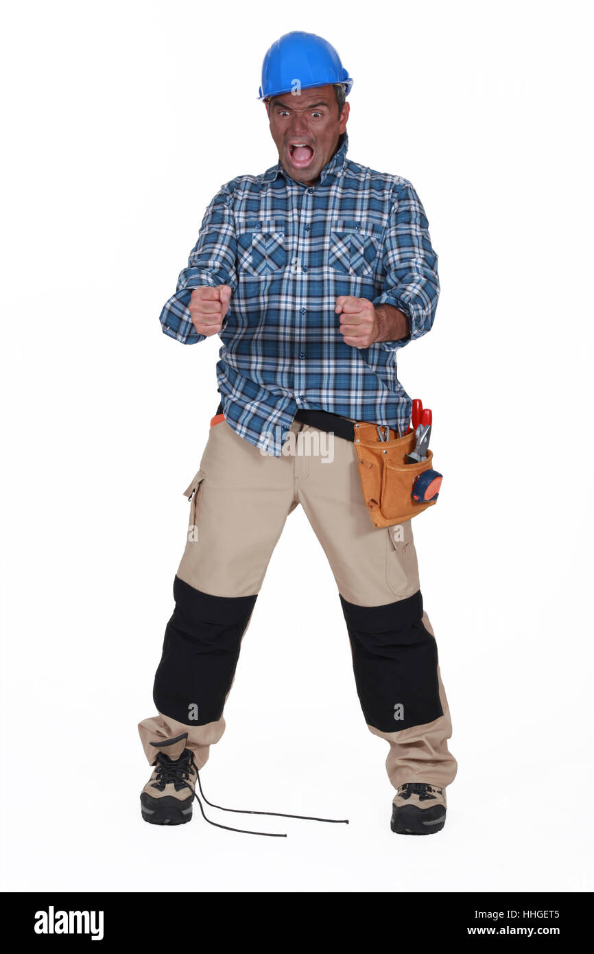 Burst of anger Cut Out Stock Images & Pictures - Alamy