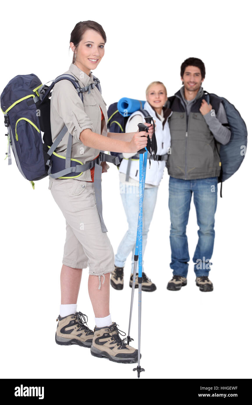 backpack, advertisement, clothing, delighted, unambitious, enthusiastic ...
