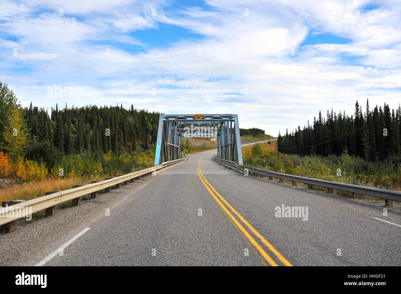 tree, trees, bridge, street, road, nature, clouds, tree, trees, bridge, summer Stock Photo - Alamy