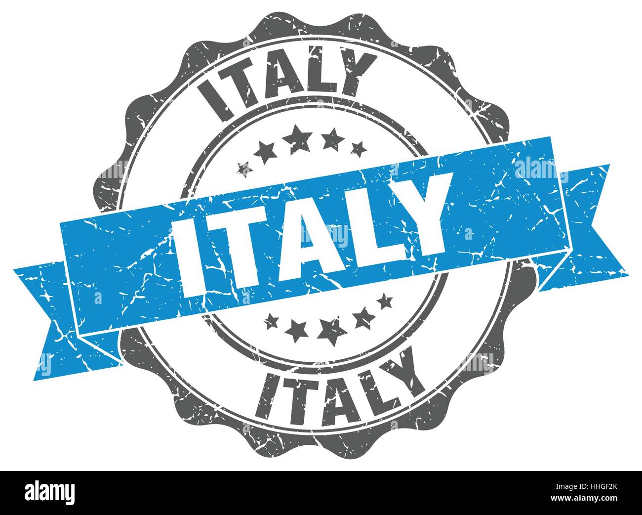 Italy round ribbon seal Stock Vector Image & Art - Alamy
