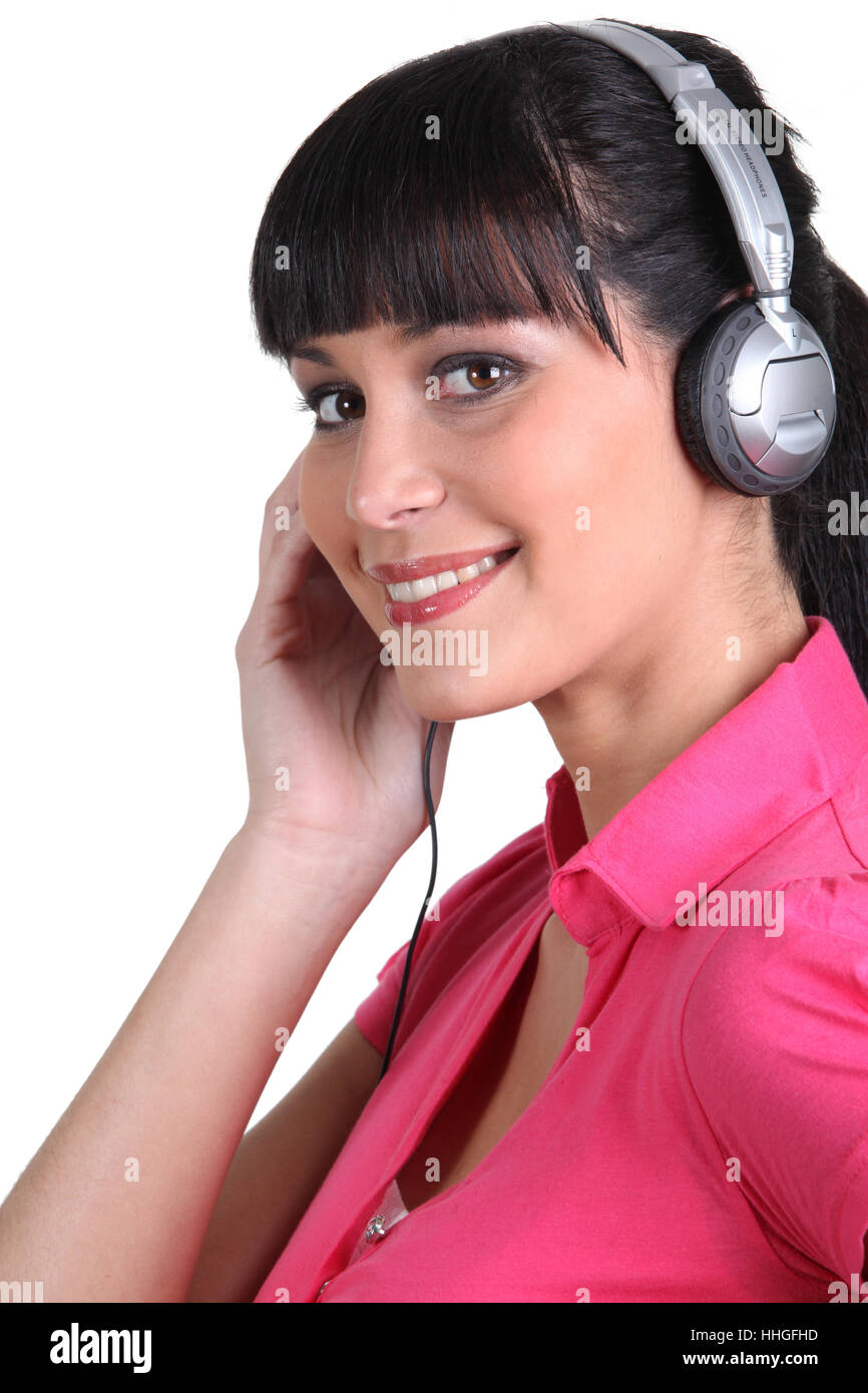 cable, headset, helmets, adolescent, isolation, handset, current ...