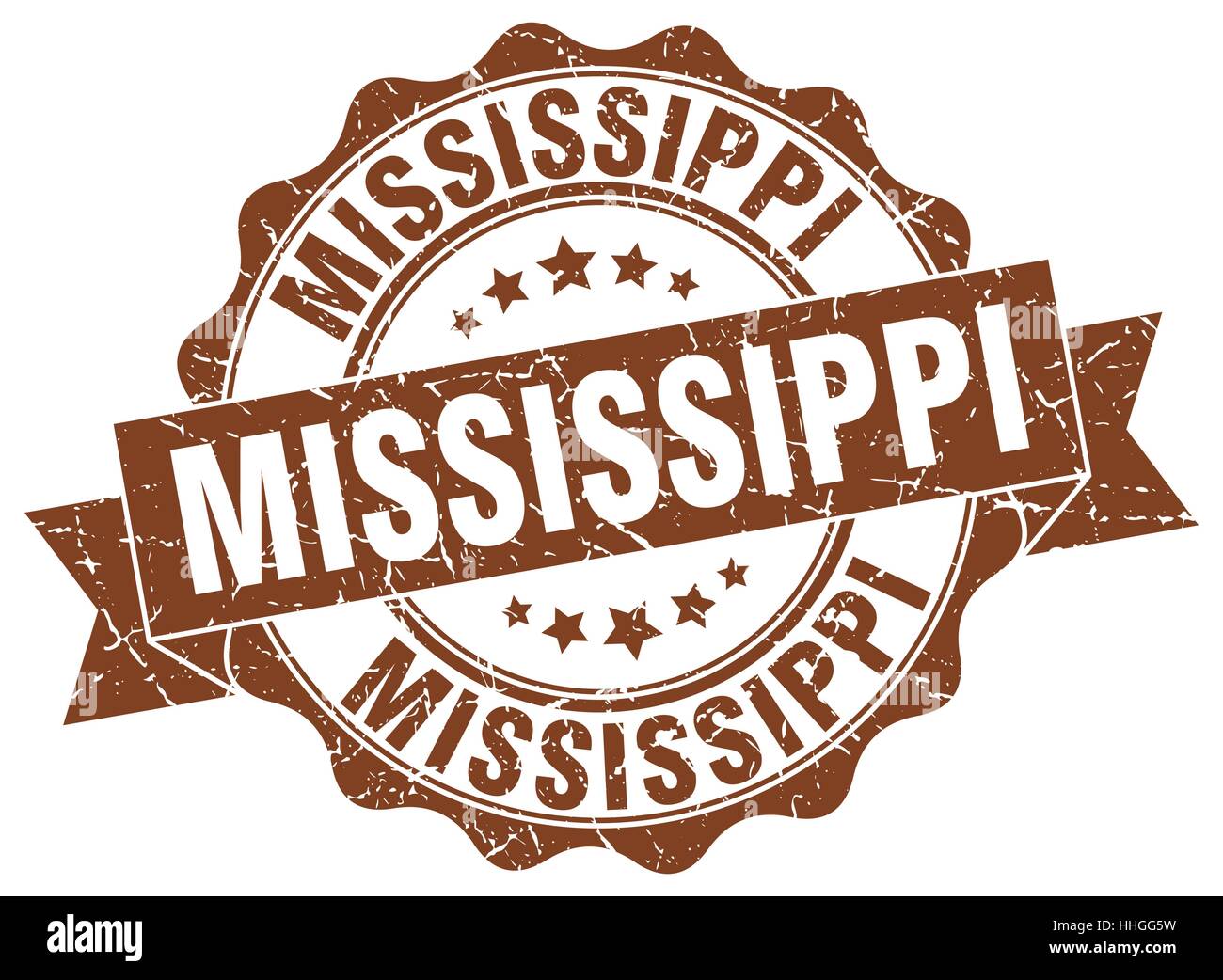 Mississippi seal Stock Vector Images - Alamy