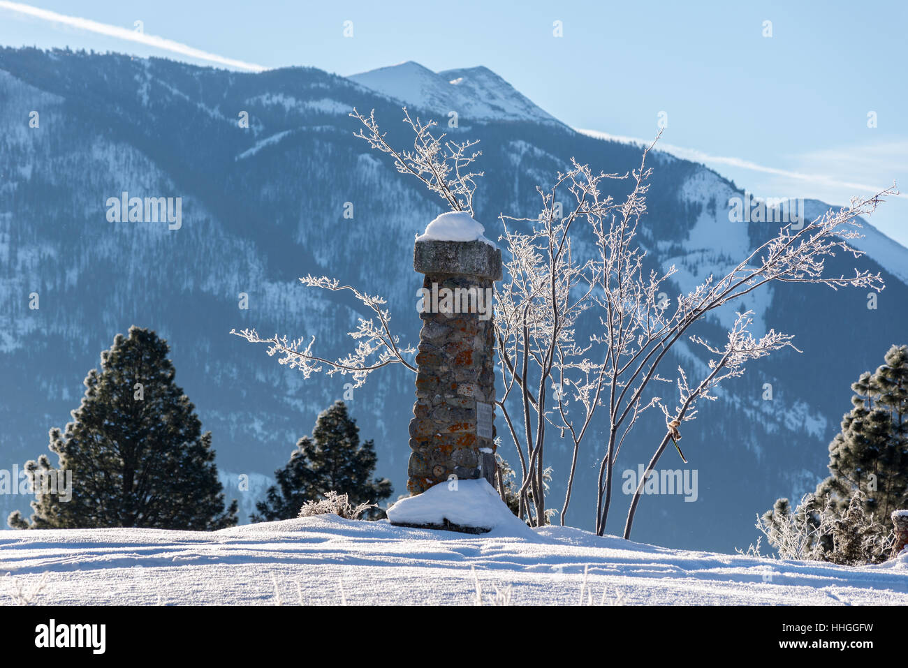 "Old" Chief Joseph's gravesite, part of Nez Perce National Historic ...