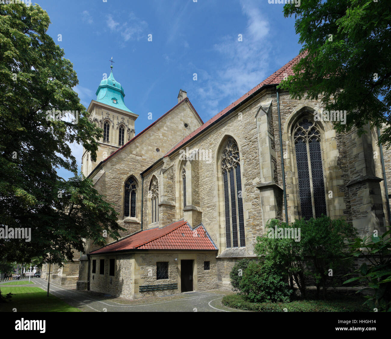 religious, church, monument, germany, german federal republic, exterior ...