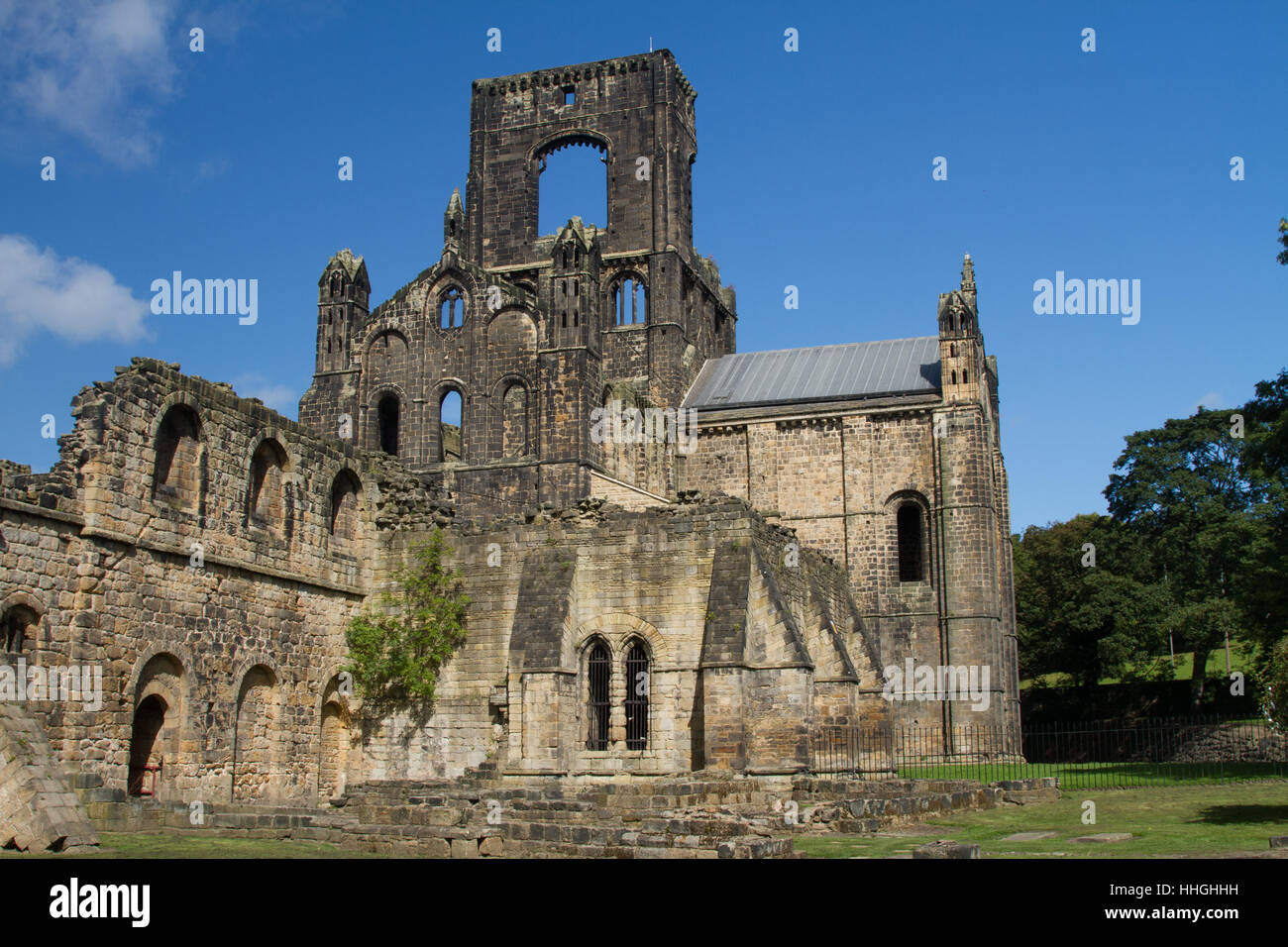 religious, religious, church, tree, trees, stone, ruin, disused, abbey ...