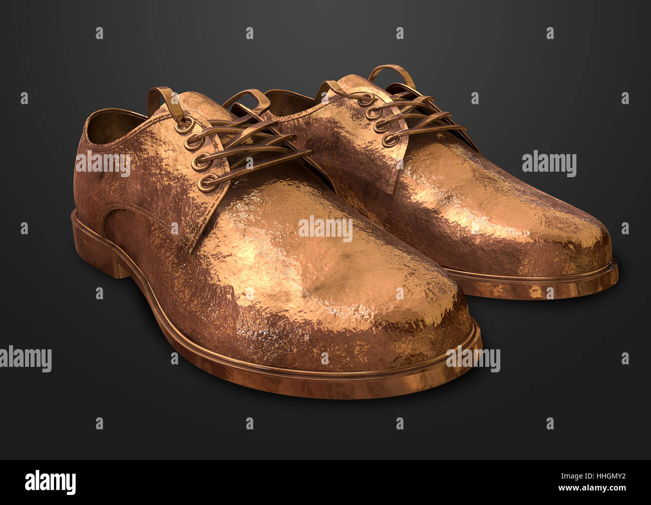 isolated, fashion, shoes, metal, bright, shiny, shoelace, relic, flush ...