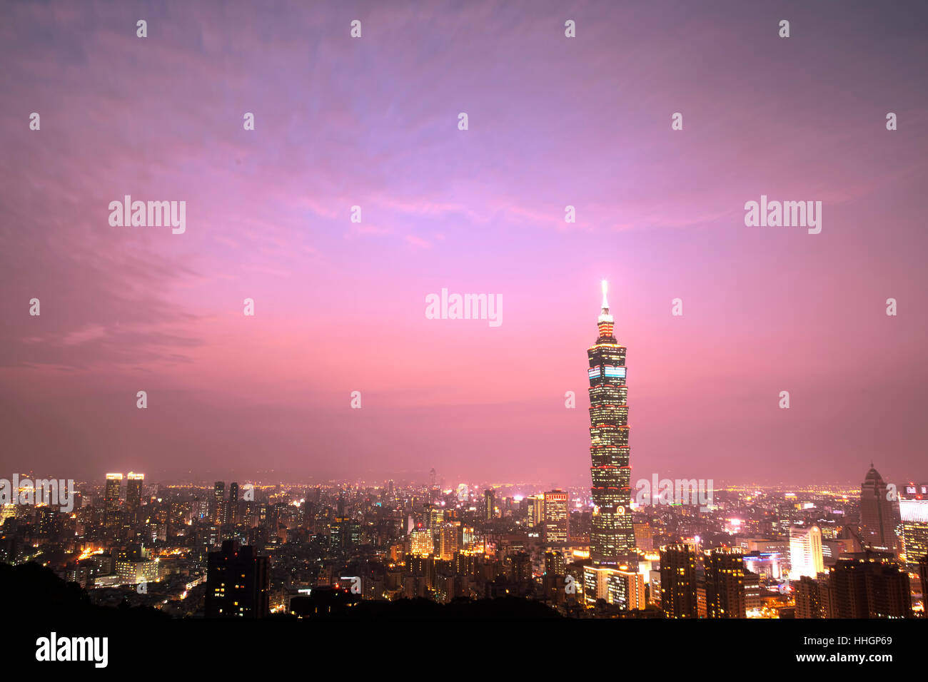 house, building, city, town, colour, asia, night, nighttime, lights ...