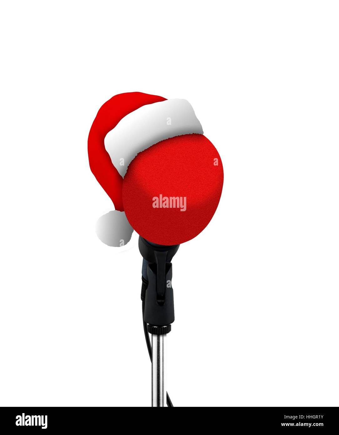 Microphone hat nobody hi-res stock photography and images - Alamy