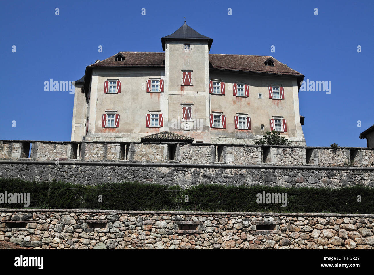 alps, castle, ancient, italy, chateau, tower, travel, historical ...
