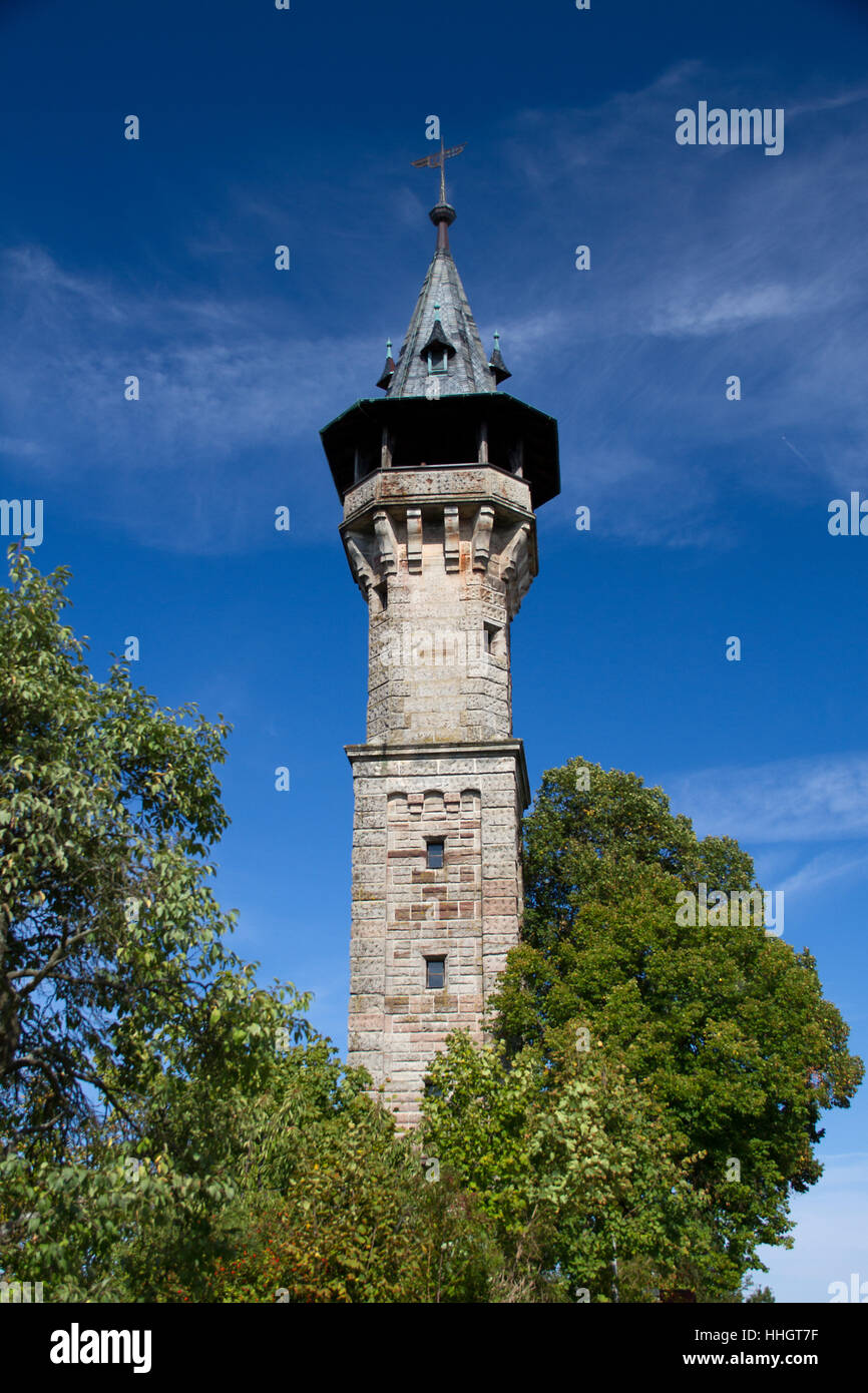 blue, tree, trees, bavaria, style of construction, architecture ...