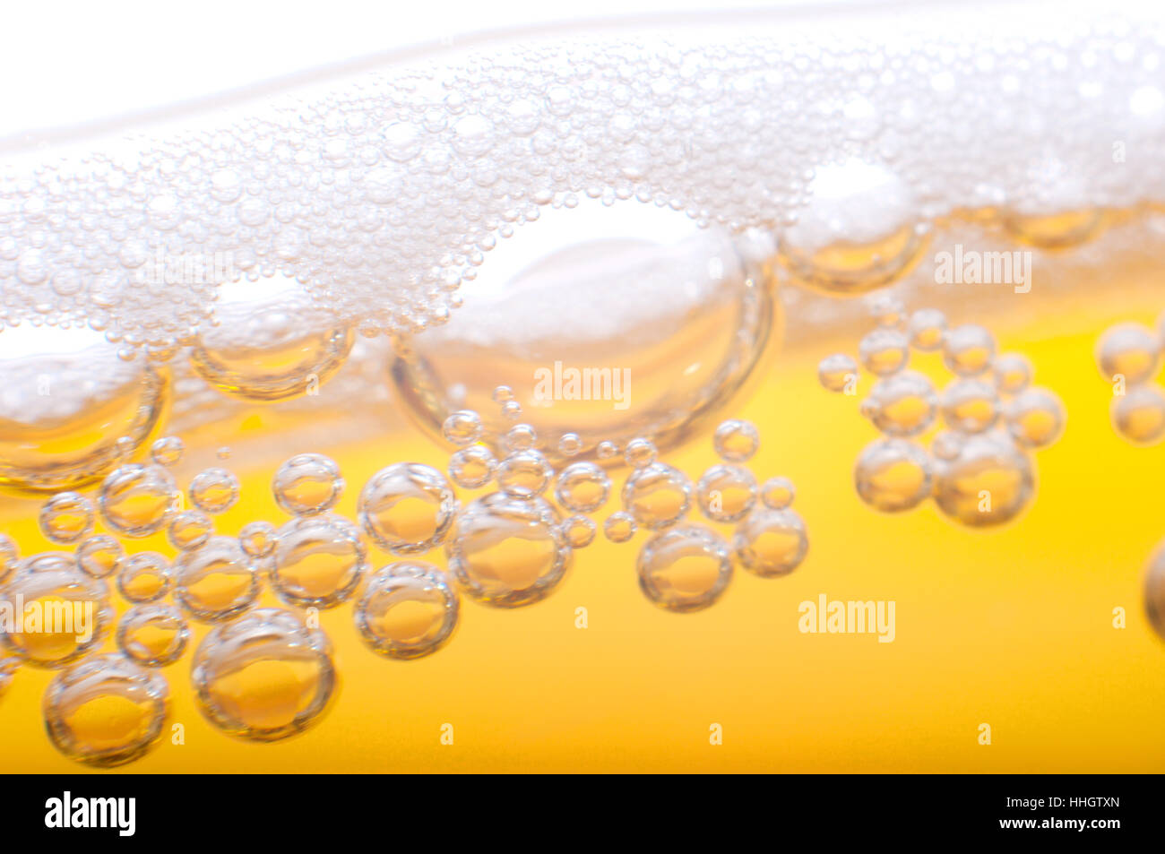 closeup, alcohol, foam, golden, bubbles, drop, beer, bottle, refreshing ...