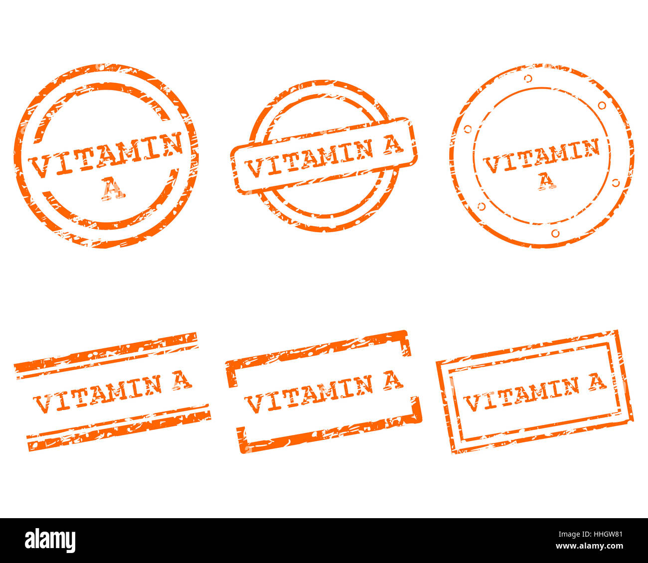 vitamin a stamp Stock Photo - Alamy