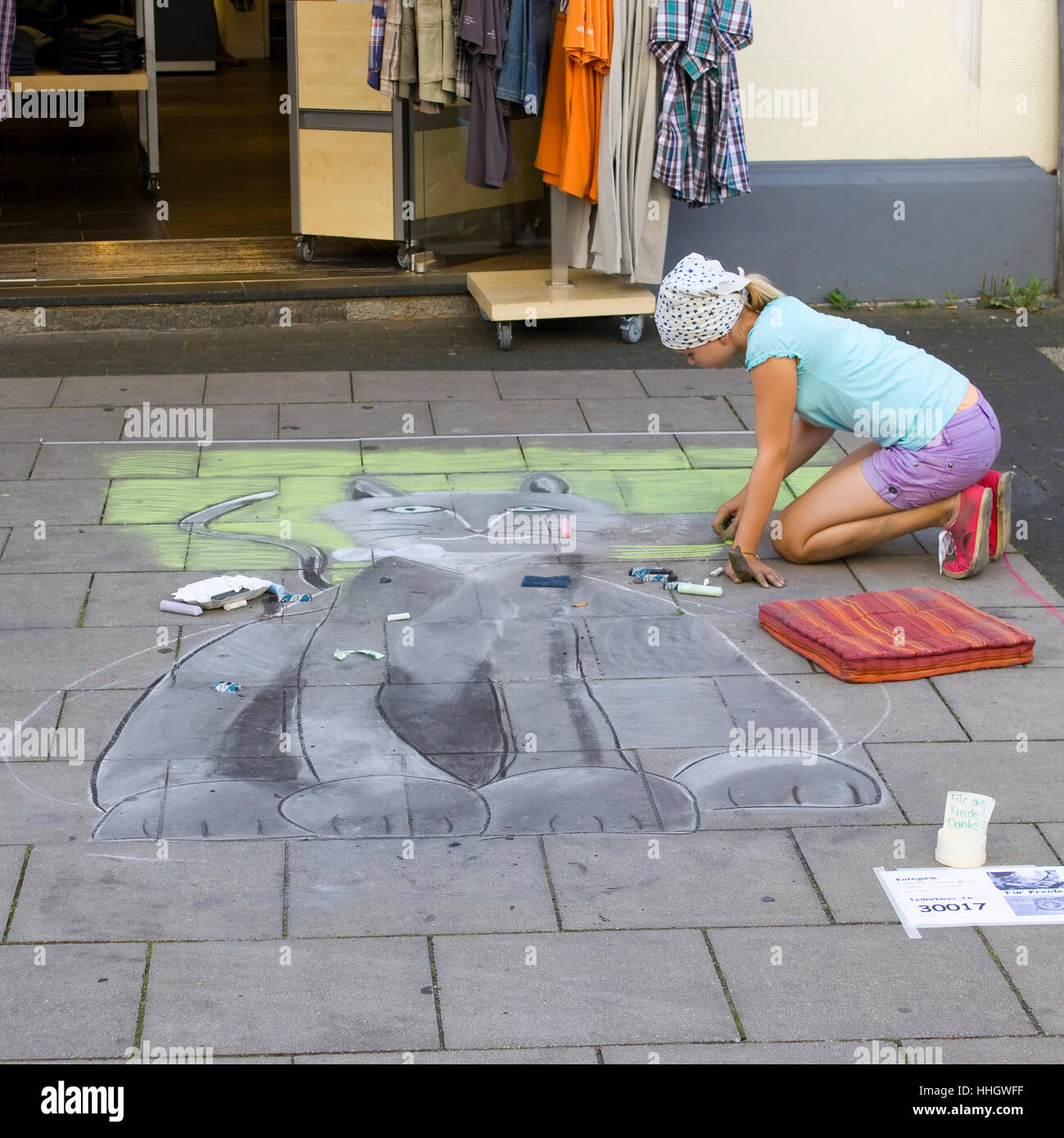 art, colour, painting, asphalt, germany, german federal republic, chalk ...