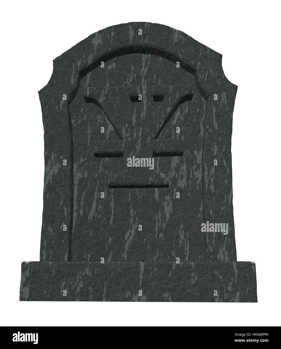 Money and tombstone Cut Out Stock Images & Pictures - Alamy