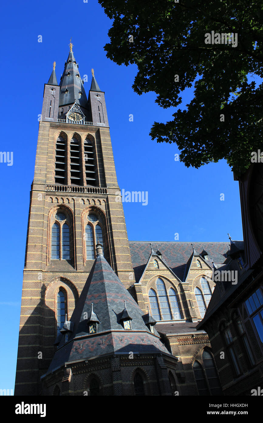 church, netherlands, catholically, tower, religion, religious, church ...