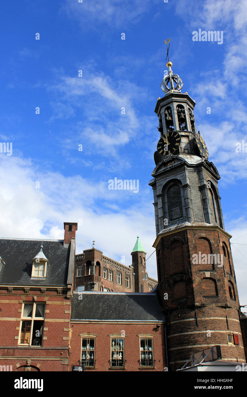 tower, amsterdam, tower, religion, religious, city, town, netherlands ...