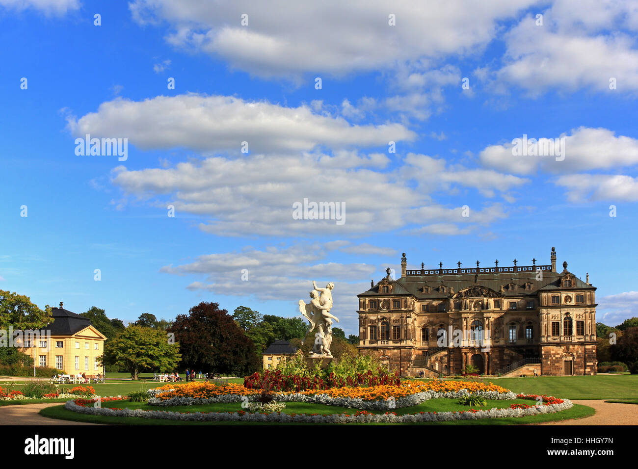 art, park, sculpture, flower, flowers, plant, Dresden, style of ...