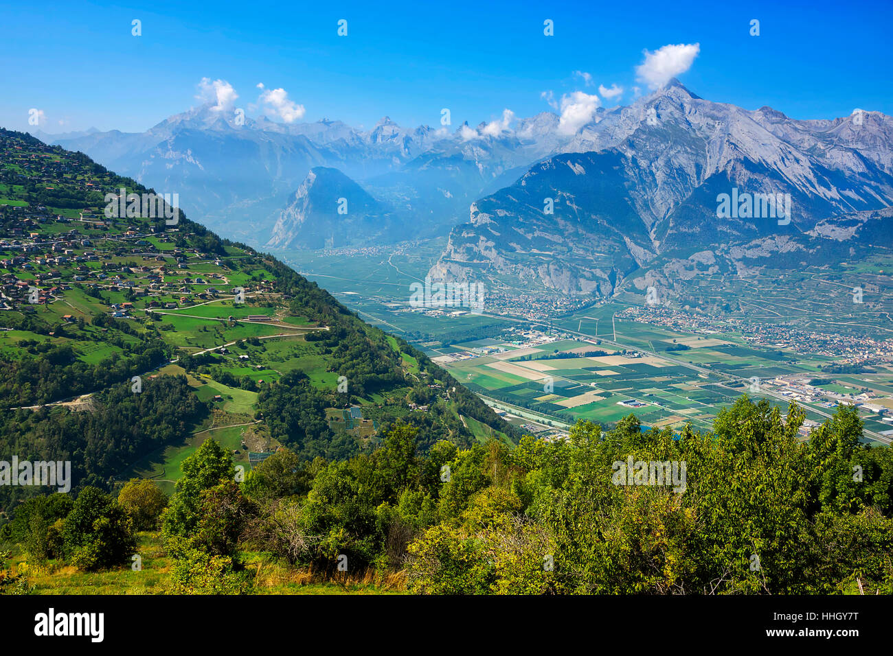 agriculture, farming, switzerland, valley, valais, agriculture, farming ...