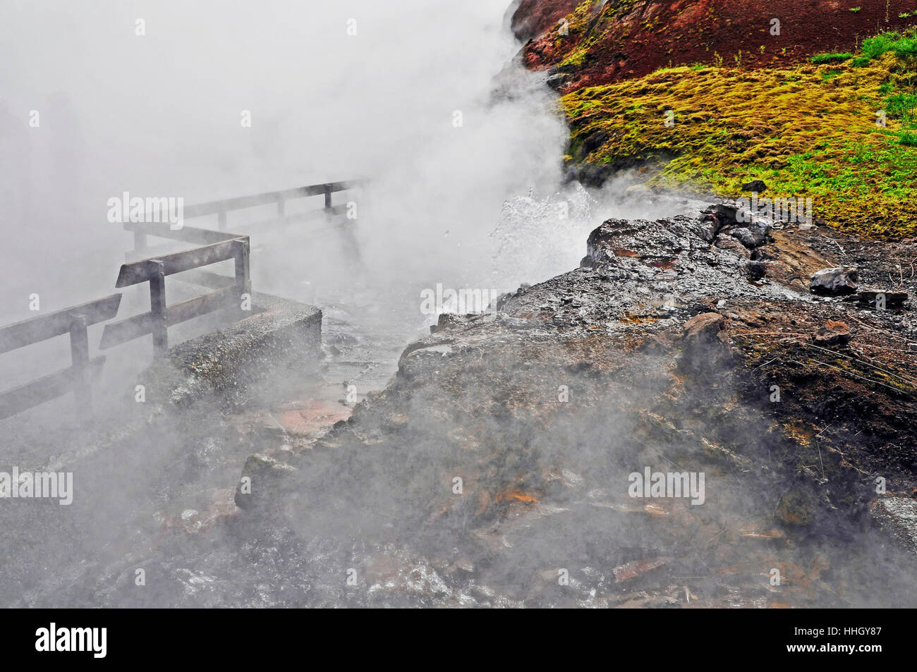 steam, europe, source, iceland, thermal springs, steaming, thermal ...