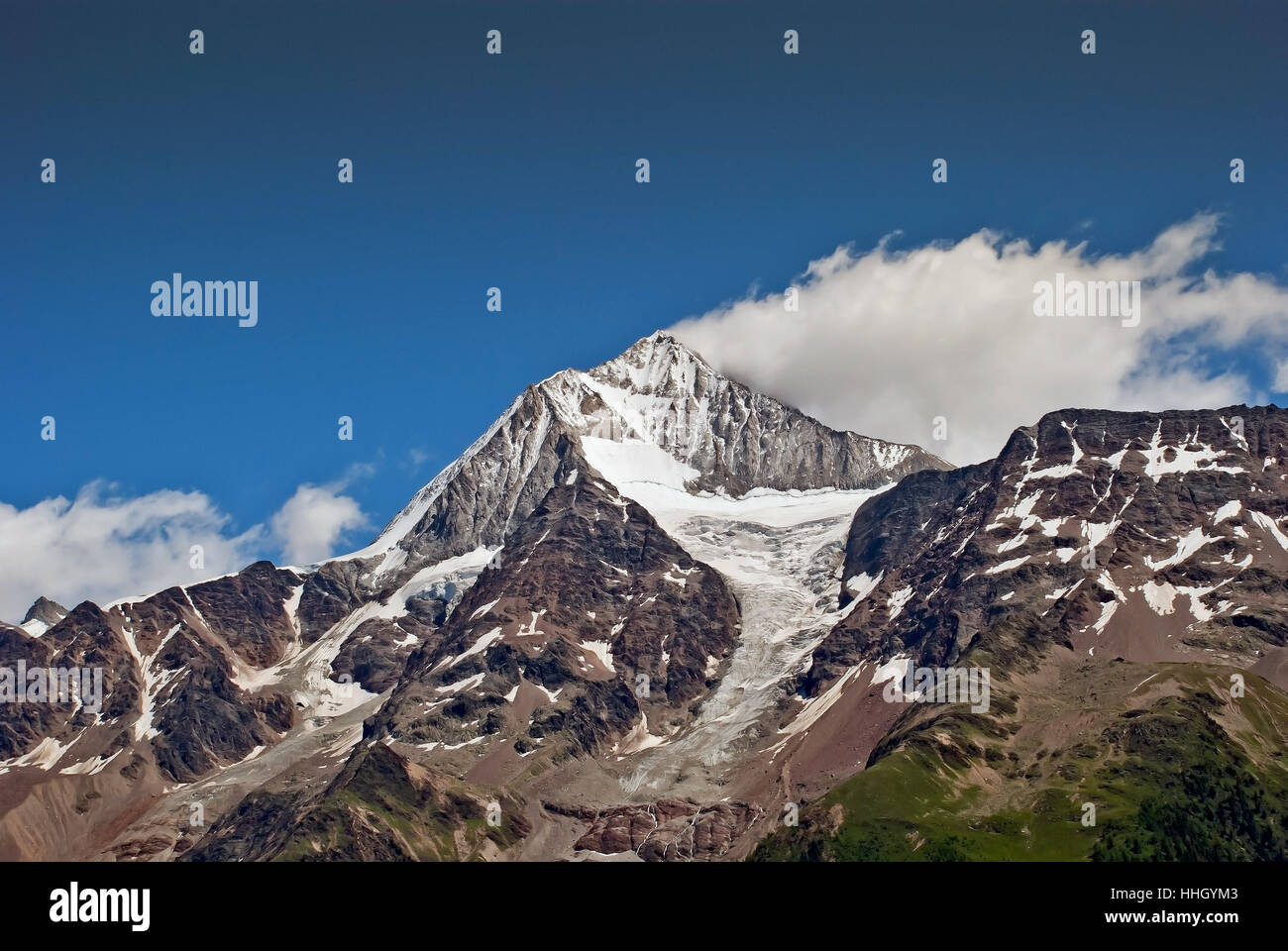alps, summit, switzerland, climax, peak, glacier, top of the mountain ...