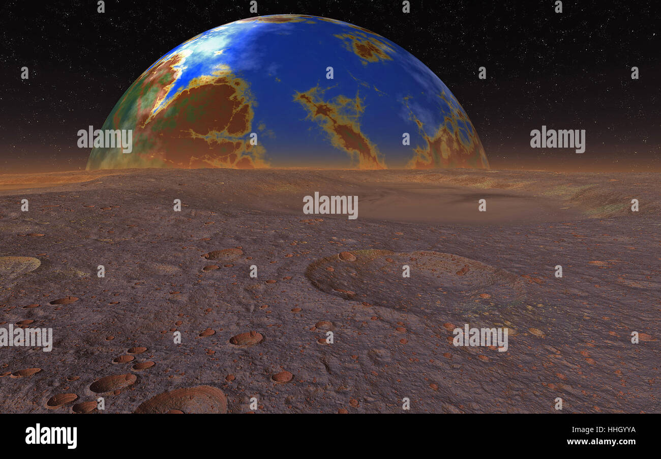 View earth from moon hi-res stock photography and images - Alamy