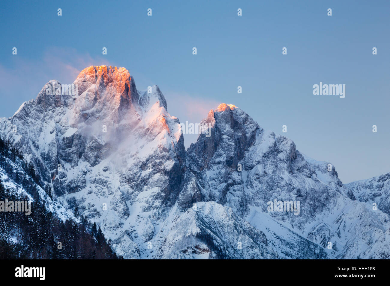 Gesause nationalpark nationalpark gesause alpenglow austria hi-res ...