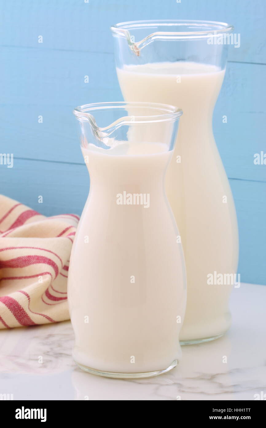 Delicious fresh milk, one of the primary sources of nutrition on ...