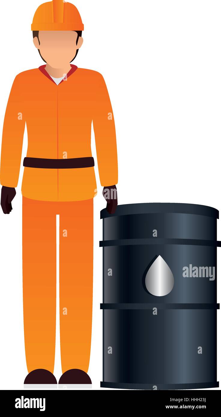 Pump station workers Stock Vector Images - Alamy
