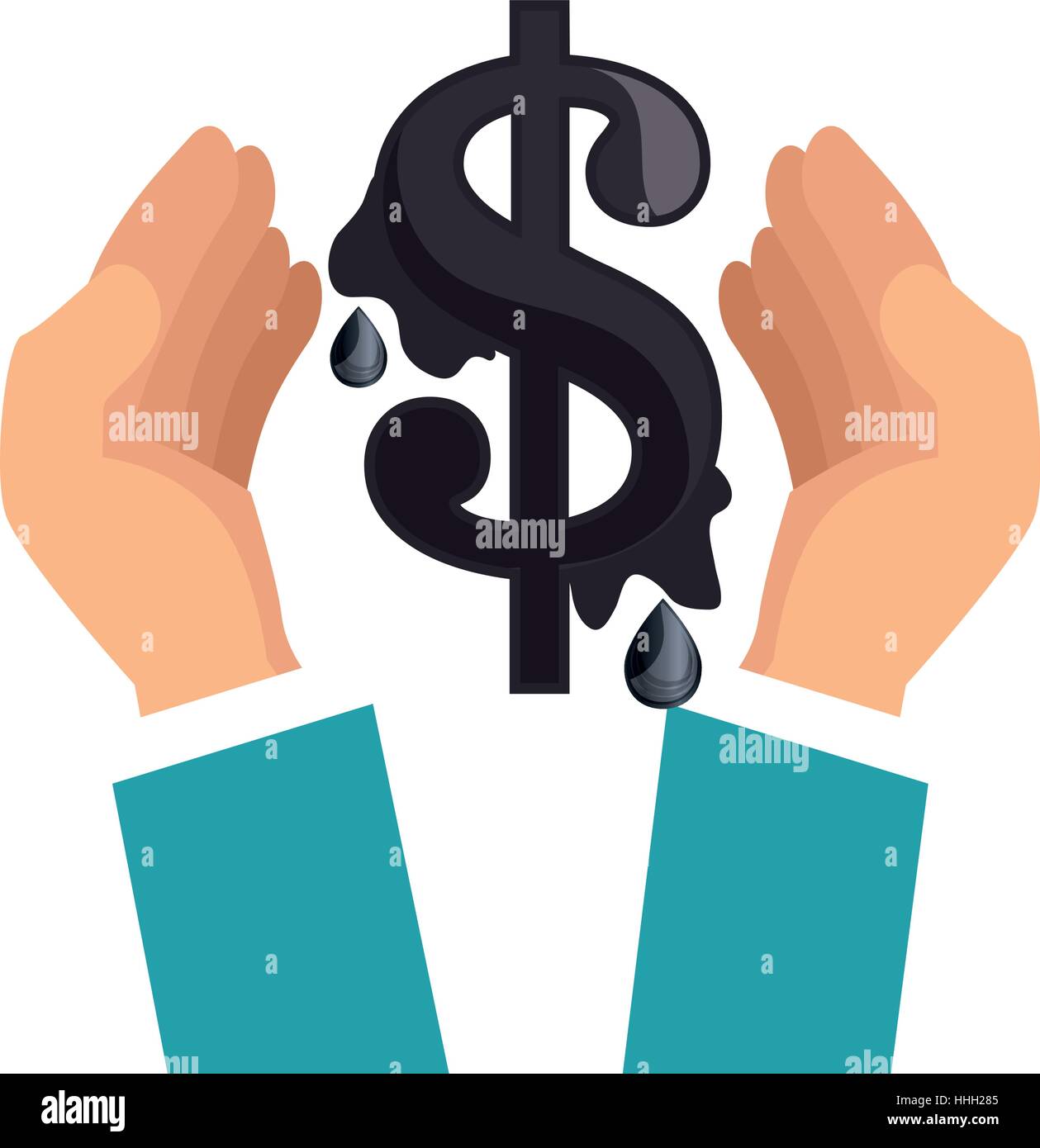 oil prices concept icon vector illustration design Stock Vector Image ...