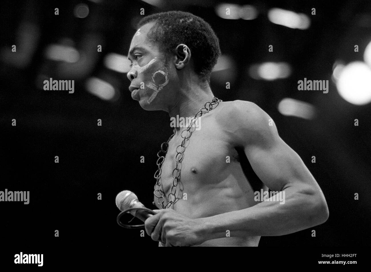 Fela Kuti 1984 Stock Photo - Alamy